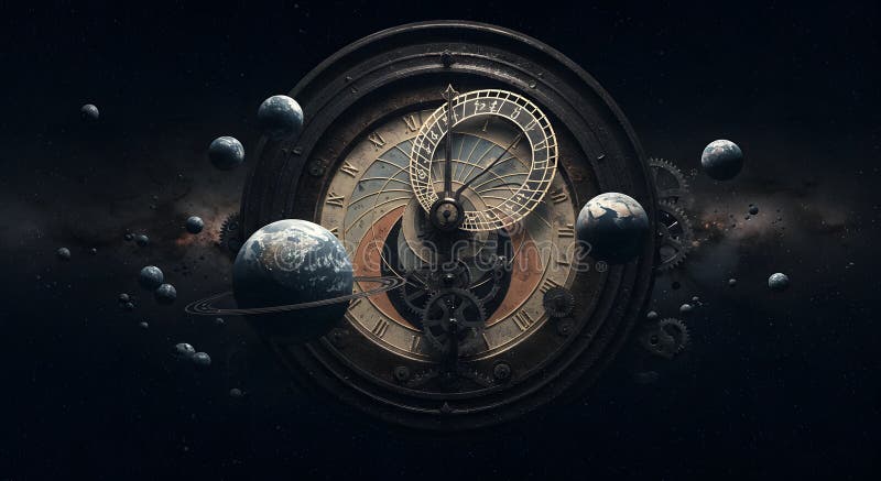 Cosmic Clockwork: a Celestial Orrery of Planets and Gears in the ...
