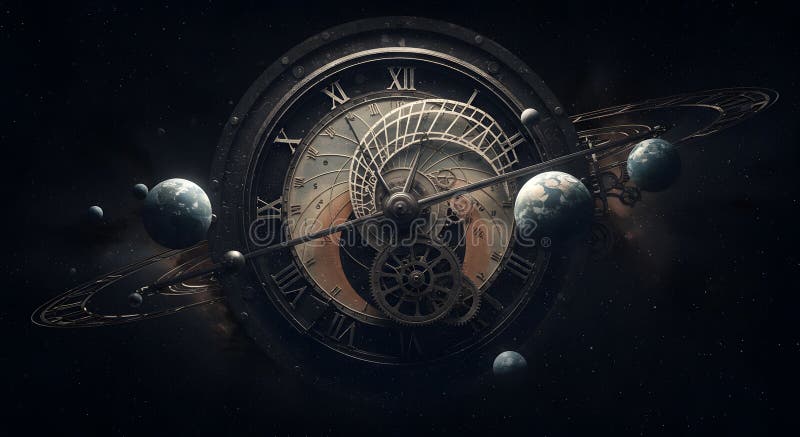 Cosmic Clockwork: a Celestial Orrery of Time and Planets in the ...