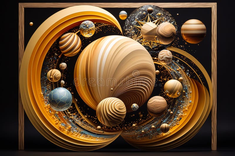 A Cosmic Collection: a Frame Holding a Myriad of Planets from Across ...
