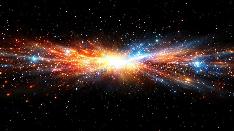 Cosmic Explosion Starburst Nebula Space Background Science Astronomy ...