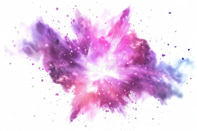 Cosmic Colors: the Allure of Space Dust Explosions Stock Image - Image ...