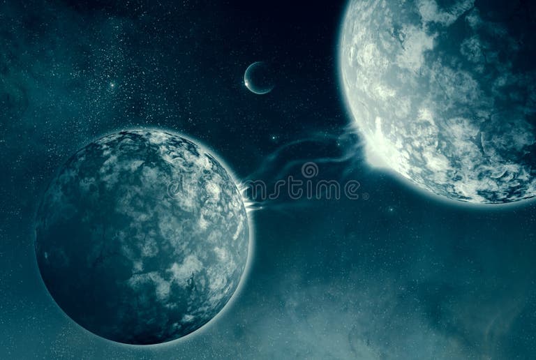 Cosmic Connection stock illustration. Illustration of space - 39315916
