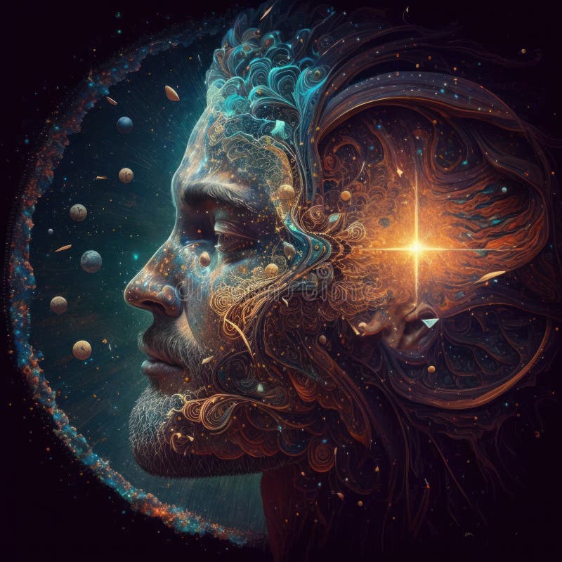 Cosmic Consciousness Awakening Epic Divine Evocative Generative AI ...