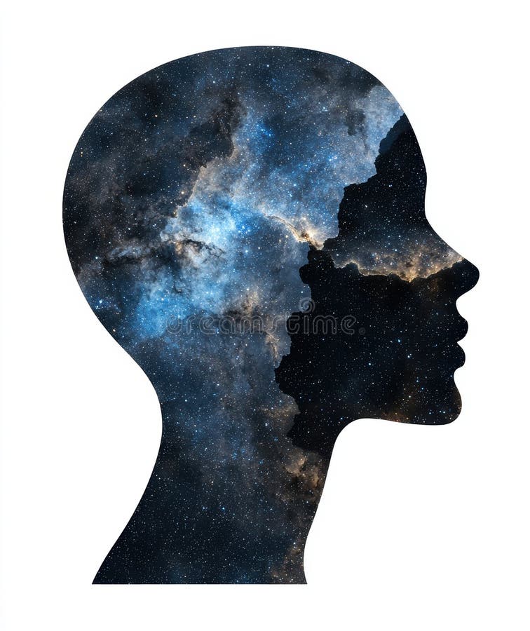 Cosmic Consciousness - the Universe within Stock Illustration ...