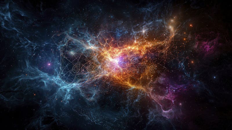 Cosmic Consciousness Visualization Outer Space Digital Art Surreal ...