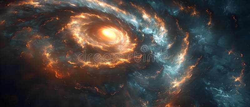 Cosmic Cyclone: an Artistic Take on Nature S Vortex. Concept Nature Art ...