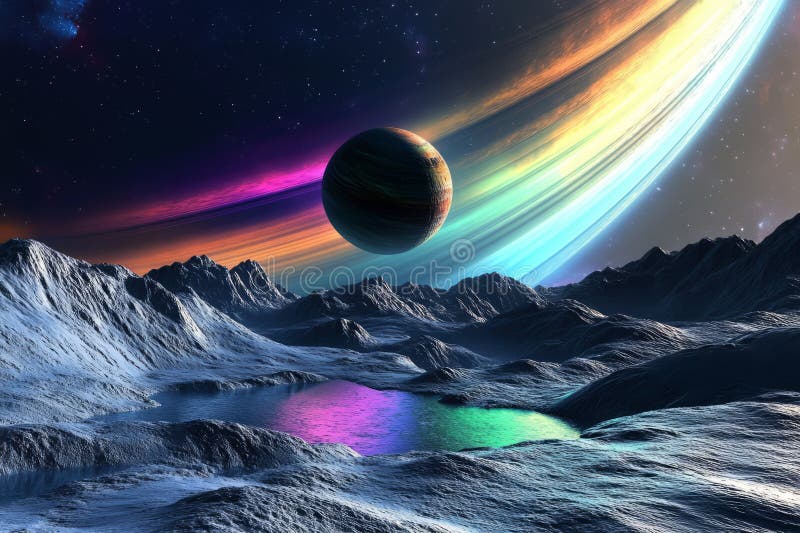 Enormous Planetary Ring System Stock Photos - Free & Royalty-Free Stock ...