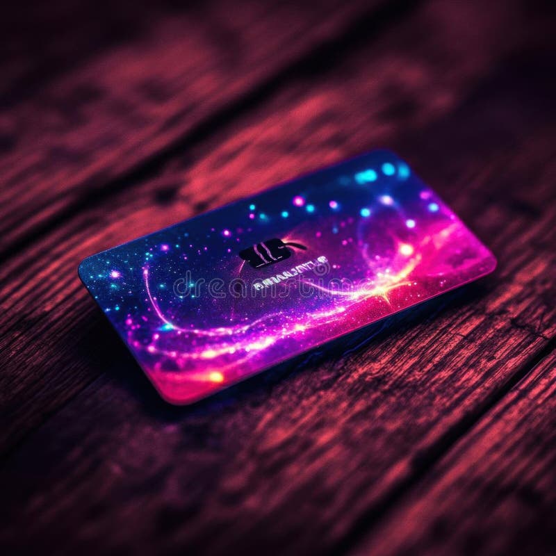 Cosmic Design with Colorful Waves and Stars, Vector Illustration Stock ...