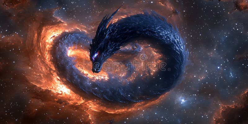 Cosmic Dragon Nebula Fantasy Space Art Stock Illustrations – 354 Cosmic Dragon Nebula Fantasy ...
