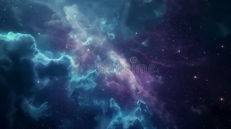 Cosmic Dreamscape stock image. Image of starfield, interstellar - 312346481