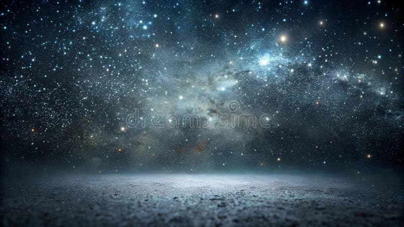 Cosmic Dust and Echoes an Abstract Dark Space Background Generative AI ...