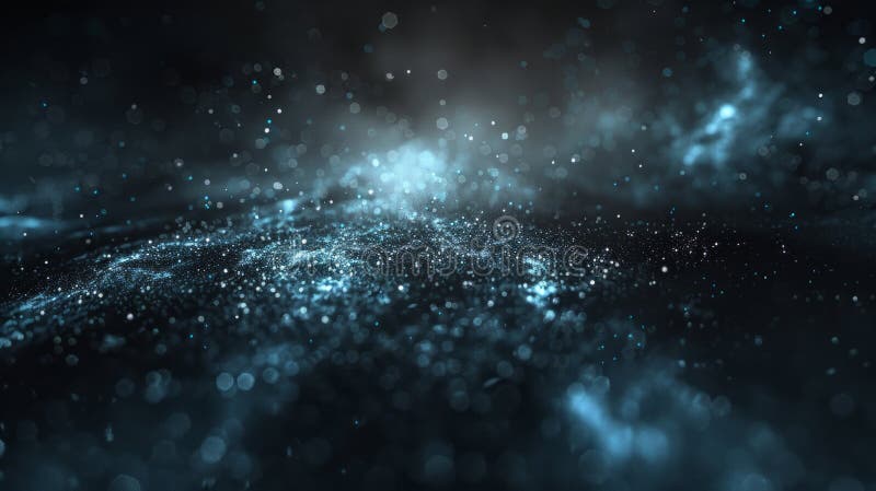 Cosmic Dust Particle Flow: Abstract Universe Background, Space Exploration, Galaxy Concept Stock ...