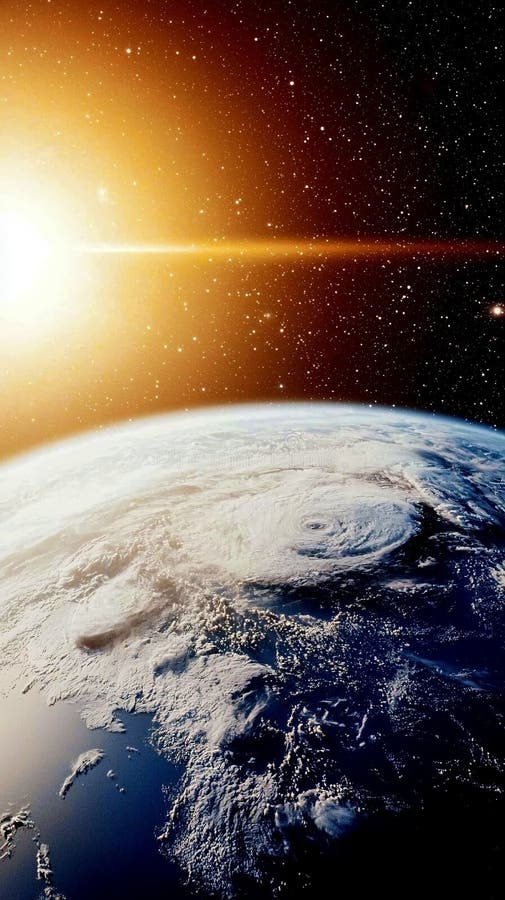 Cosmic Earth Background for Creative and Digital Projects Stock ...