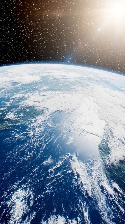 Cosmic Earth Background for Digital and Creative Projects Stock ...