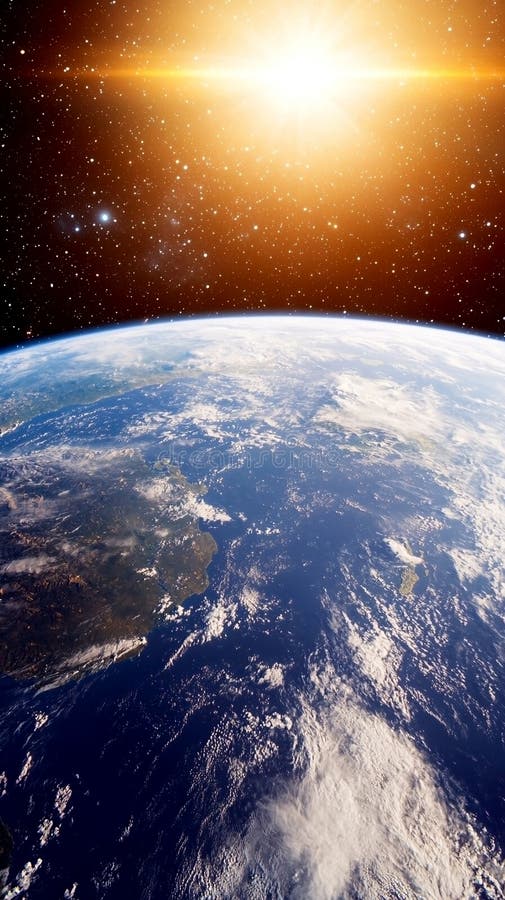 Cosmic Earth Background for Digital and Creative Projects Stock ...