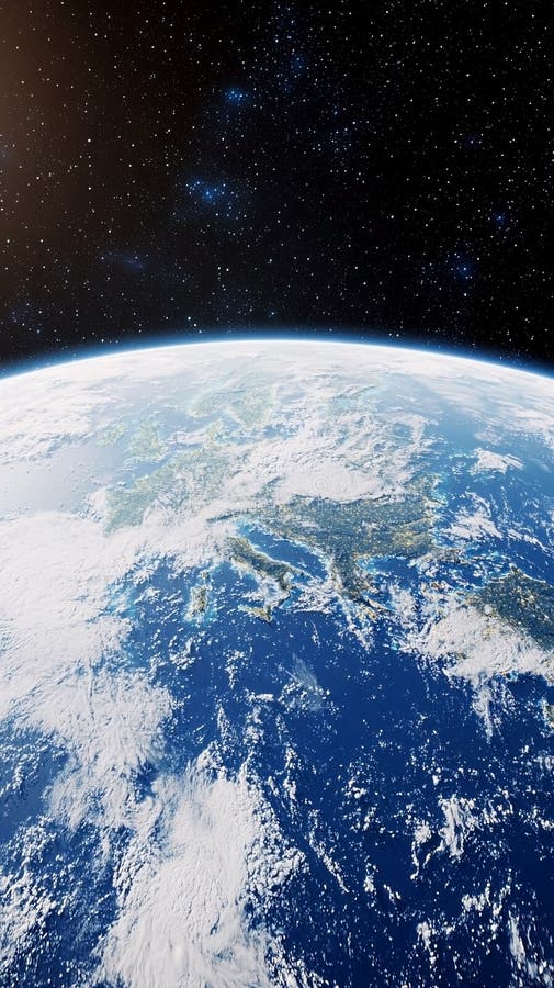 Cosmic Earth Background for Digital and Creative Projects Stock ...