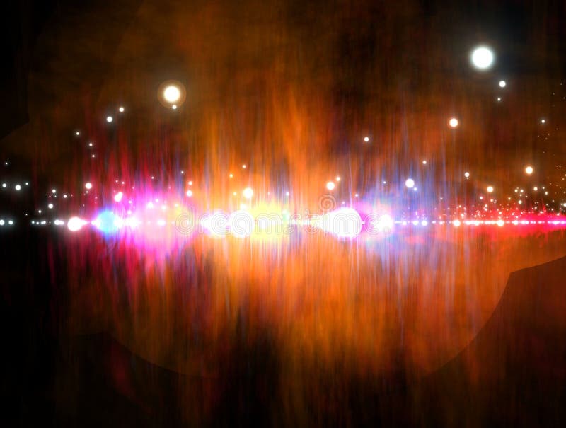 Cosmic energy flow stock illustration. Illustration of comets - 24034733