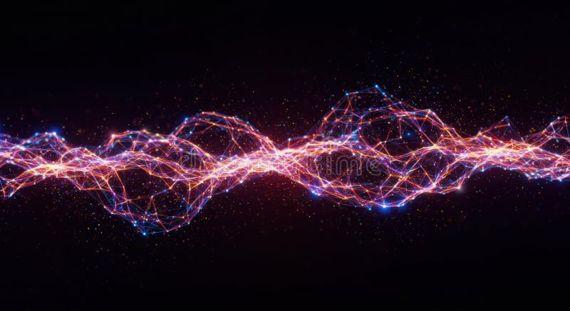 Cosmic Energy Flow stock illustration. Illustration of night - 382867290