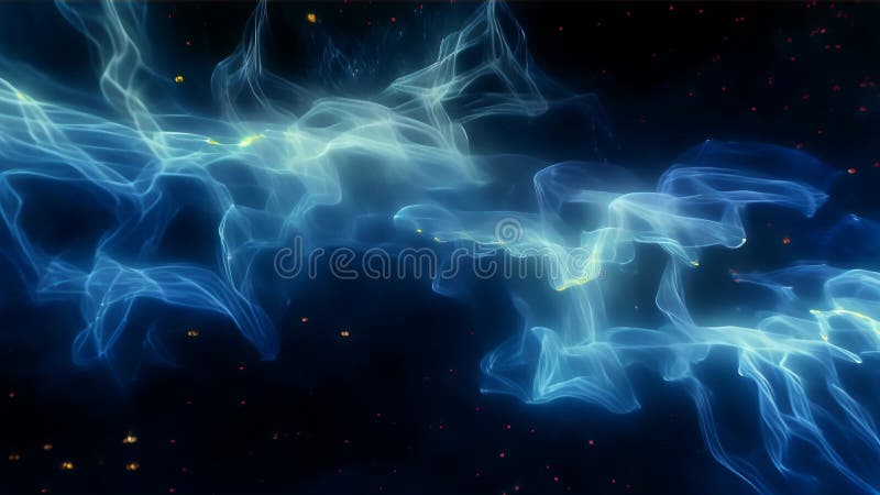 Cosmic Energy Waves stock footage. Video of waves, pale - 303271144
