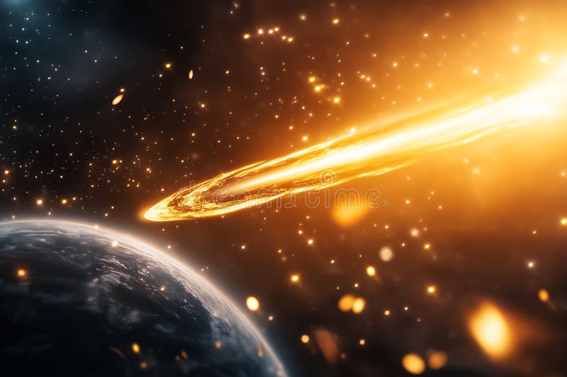 A Cosmic Entity is Hurtling Towards Earth, Illuminating the Dark Void ...