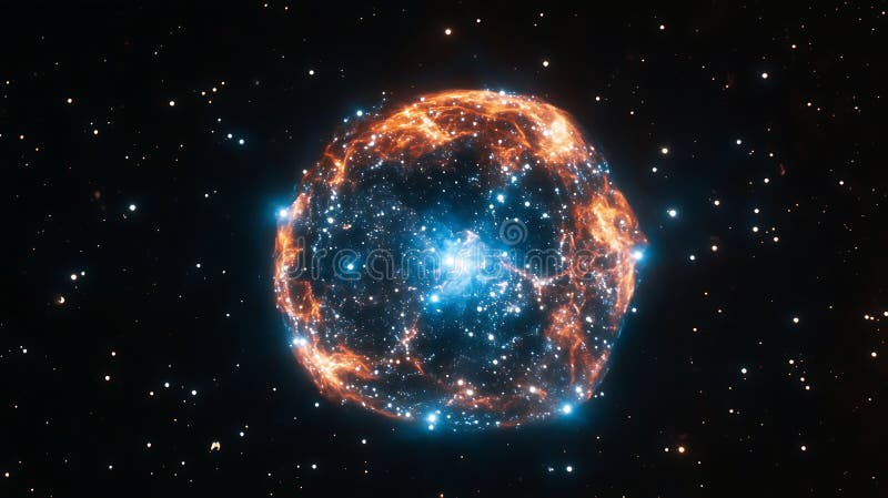 Cosmic Event Shows Explosive Formation of Bright Stellar Nebula Stock ...