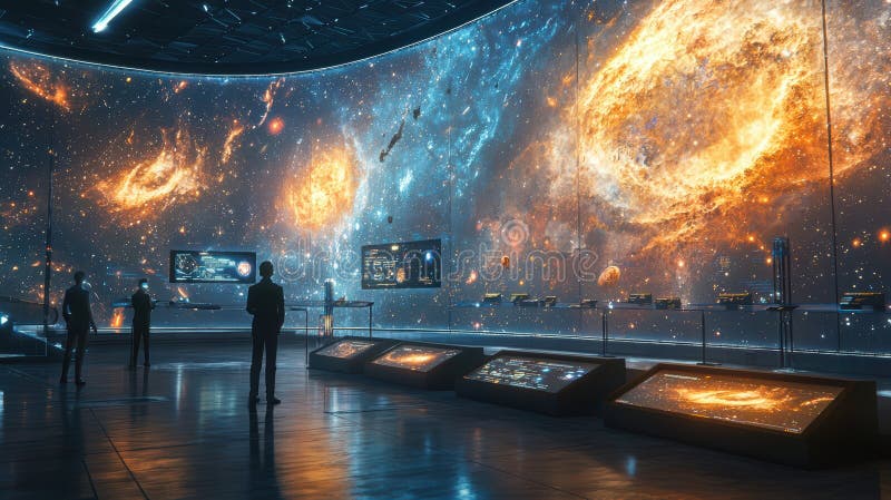 Cosmic Exploration: Scientists Observe Celestial Phenomena on Immersive ...