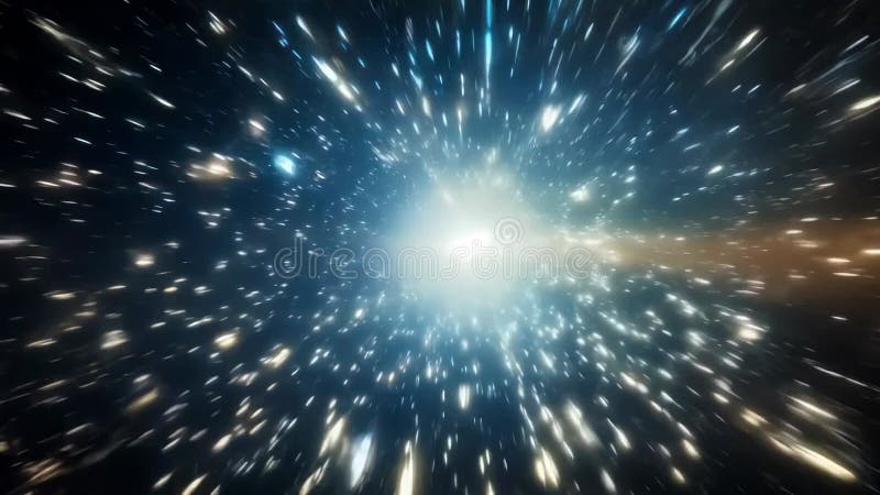 Stunning Space Phenomenon Capturing Cosmic Energy and Light Stock Video ...