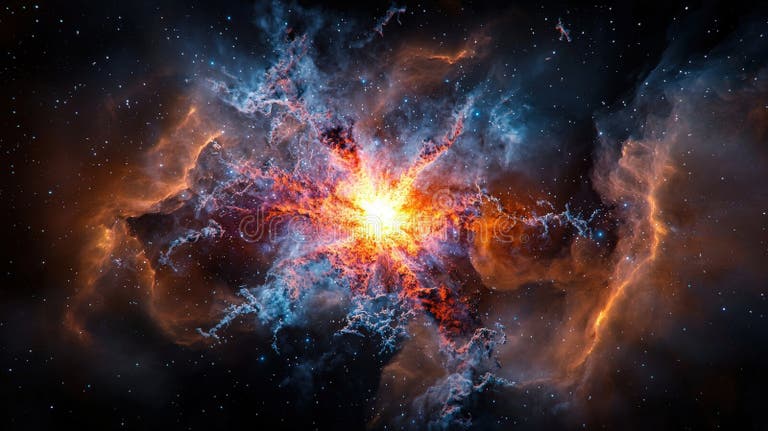 Cosmic Explosion of Star Formation Outer Space Scientific Visualization ...