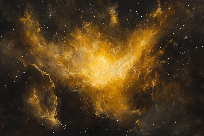 A Cosmic Eye-shaped Nebula, Illuminated by Glowing Gases and ...