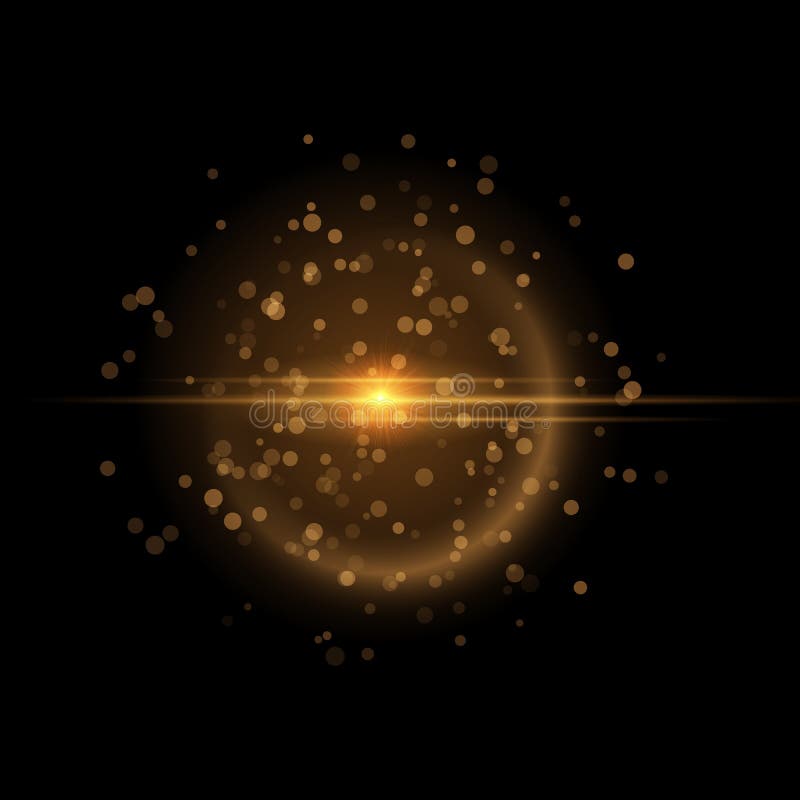 Abstract Shimmering Cosmic Flash Star. Stock Vector - Illustration of ...