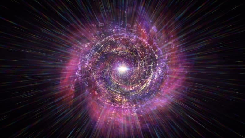 Cosmic Galaxy Background Abstract Light Stock Illustration ...