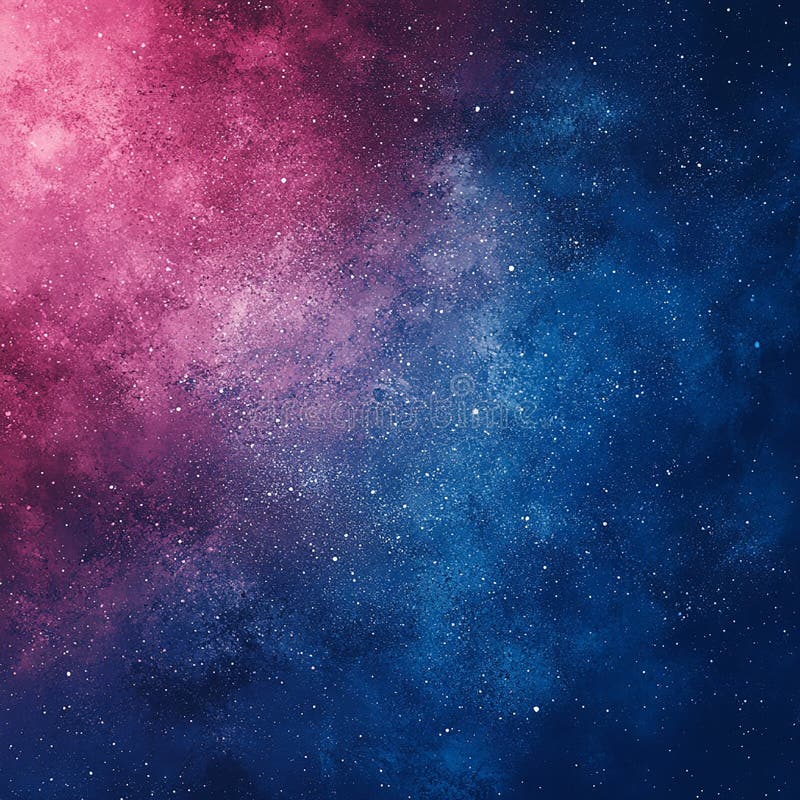 A Cosmic Galaxy-Inspired Gradient Transitioning Sky Stock Illustration ...