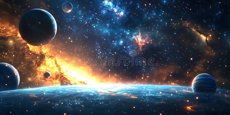 Cosmic Galaxy Theme for Party Invitations, Digital Designs, or ...