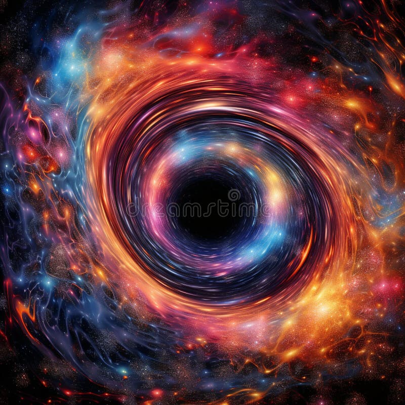 Cosmic Gateways: Portals To the Unknown Stock Image - Image of ...