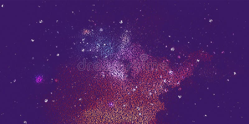 Starry Pointillism Stock Illustrations – 28 Starry Pointillism Stock ...