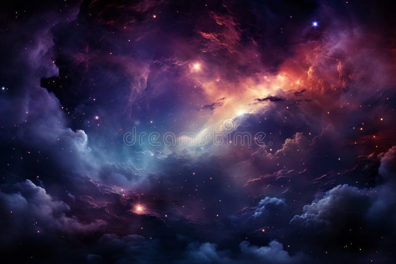 Cosmic Infinity: Swirling Nebulae and the Spiritual Beyond, Heaven or ...