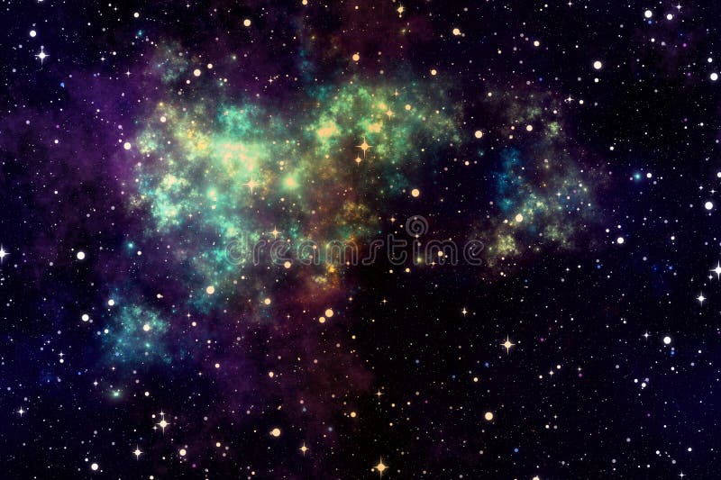 Interstellar Background Galaxy Aether Backdrop Universe Nebulosity ...