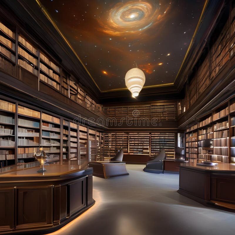 Cosmic Library Stock Illustrations – 234 Cosmic Library Stock ...