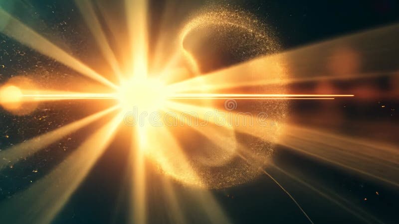 Cosmic Light Burst with Rays and Particles, Futuristic Concept Stock ... Cosmic Light Burst with Rays and Particles, Futuristic Concept Stock ...