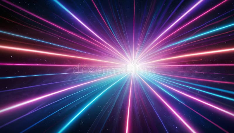 Cosmic Light Explosion stock photo. Image of burst, graphic - 314471372