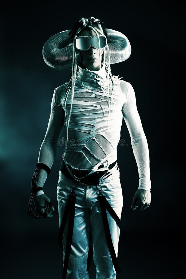 Cosmic man stock image. Image of connection, glasses - 14309677