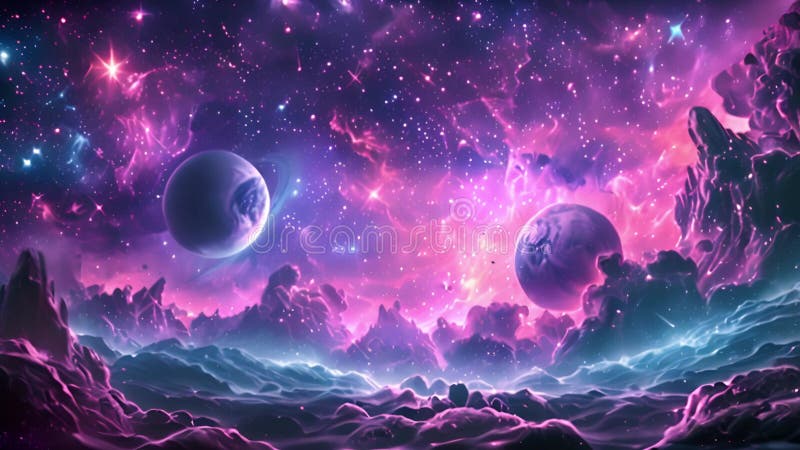 Cosmic Marvel: Animation Showcases Breathtaking Views from a Distant ...