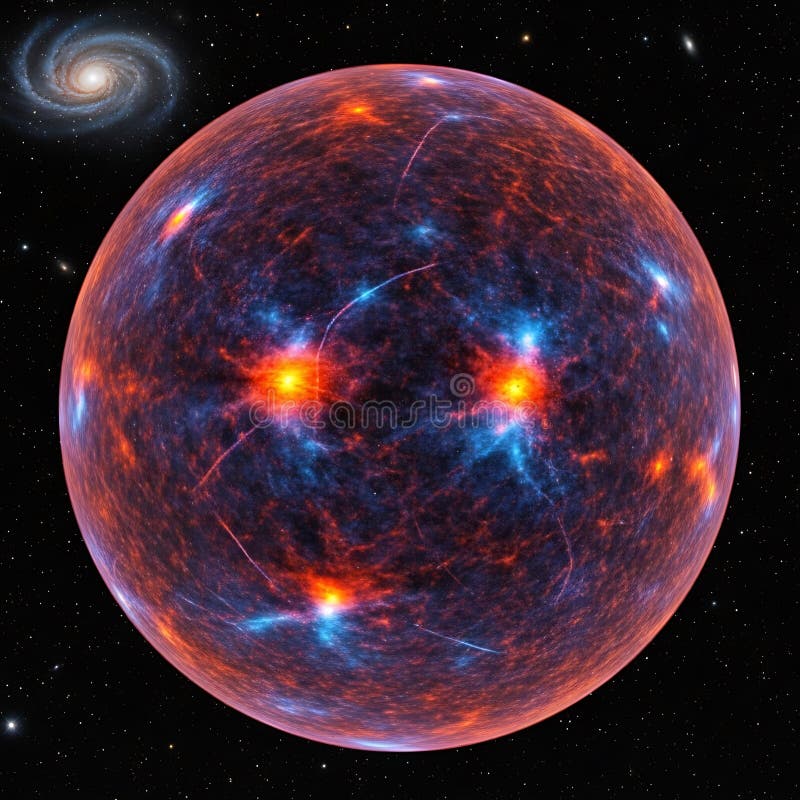 Cosmic Microwave Background Radiation Sphere Stock Photos - Free ...