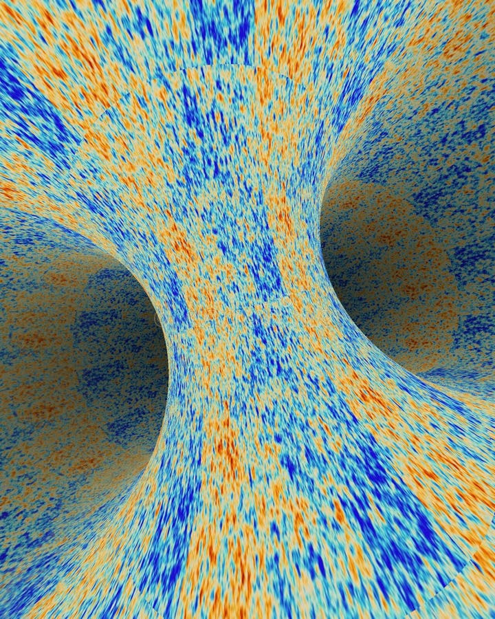 Cosmic Microwave Background. Space Universe Cosmos Stock Illustration ...