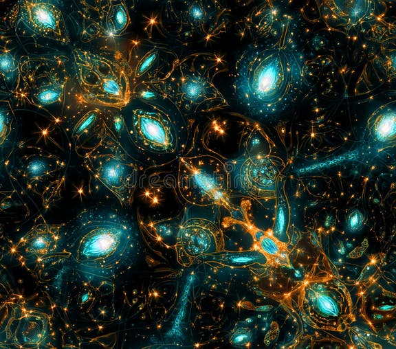 Cosmic Nebula Celestial Wonders Deep Space Exploration Galaxy Cluster ...