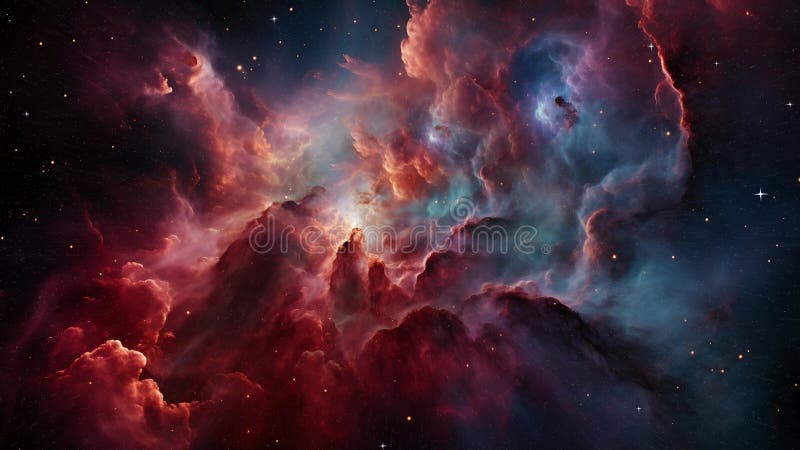 Cosmic Nebula - a Cloud-like Structure Composed of Dust, Gas, and Stars ...