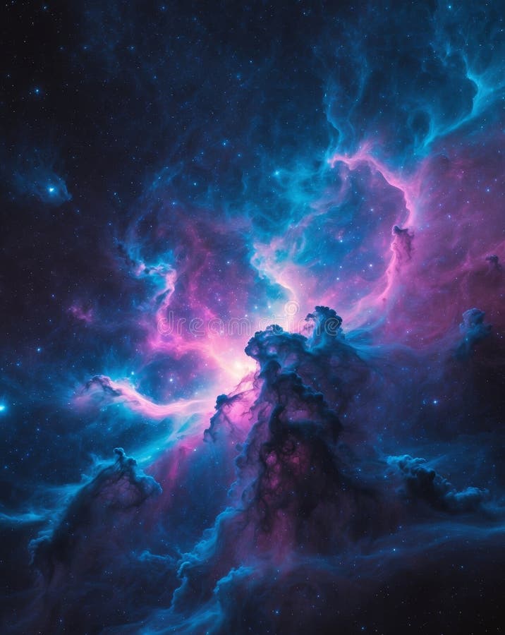 Cosmic Nebula Displays Vibrant Colors and Rich Textures of Deep Space ...
