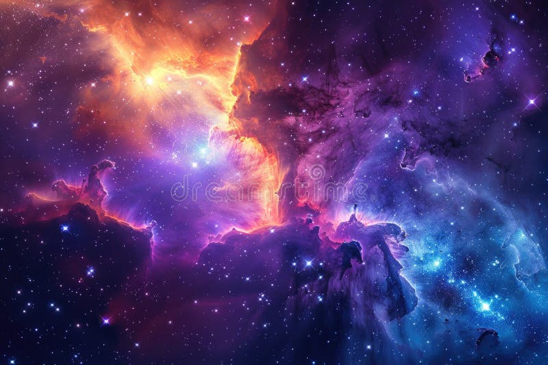 Cosmic Nebula Explosion: Captivating Colors and Deep Space Wonders ...
