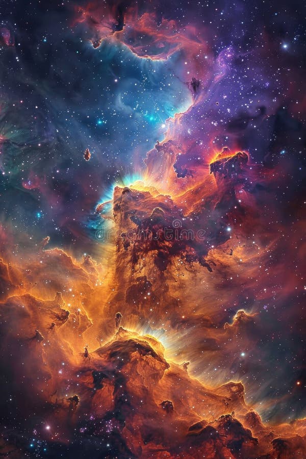 Cosmic Nebula Explosion: Captivating Colors and Deep Space Wonders ...