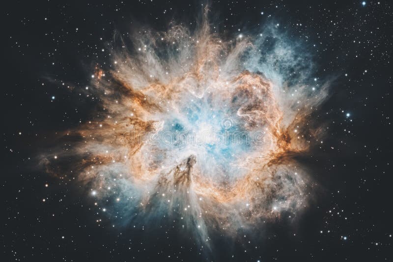 Cosmic Nebula Explosion in Deep Space - Stardust and Galactic Light ...